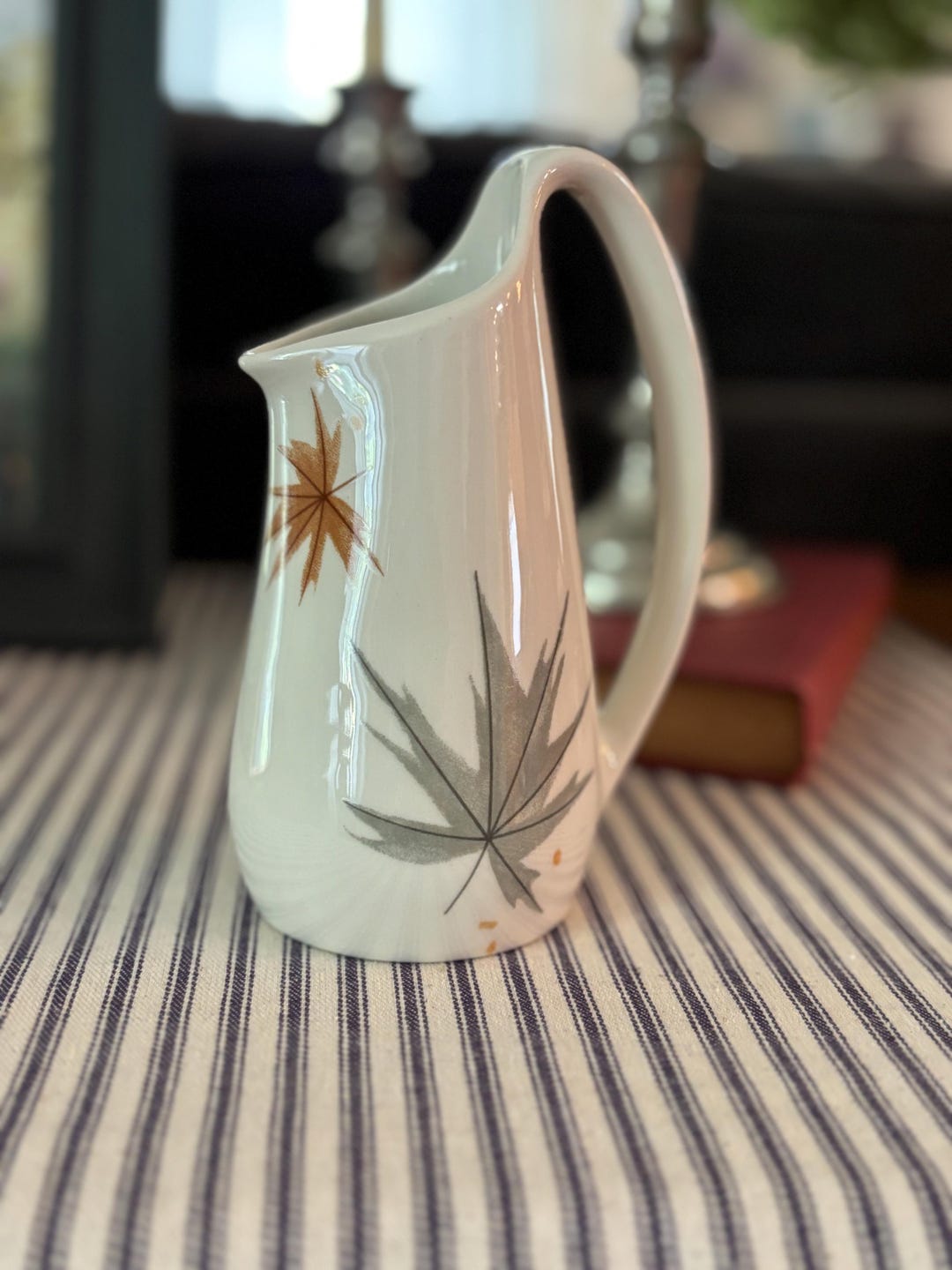 Vintage Iroquois Cream Pitcher, Ben Seibel Design, Harvest Time Pattern ...