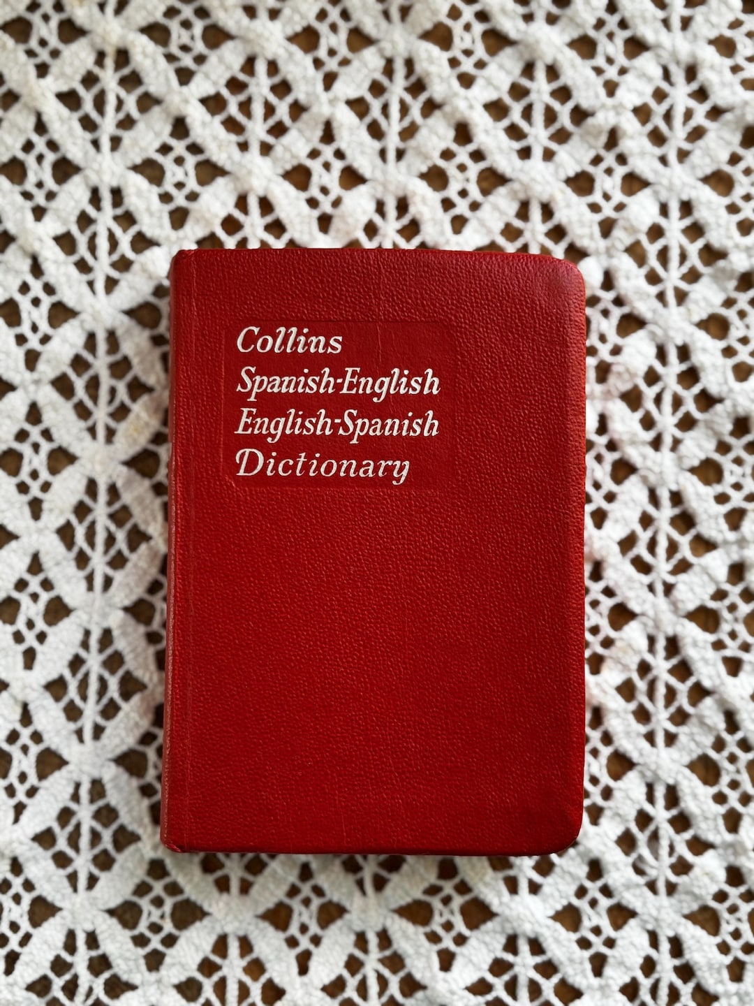 Vintage Collins Spanish to English, English to Spanish Pocket Size ...
