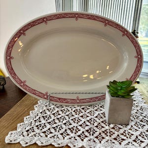 Vintage Shenango Rimrol China Platter, Made in USA, Farmhouse Platter ...