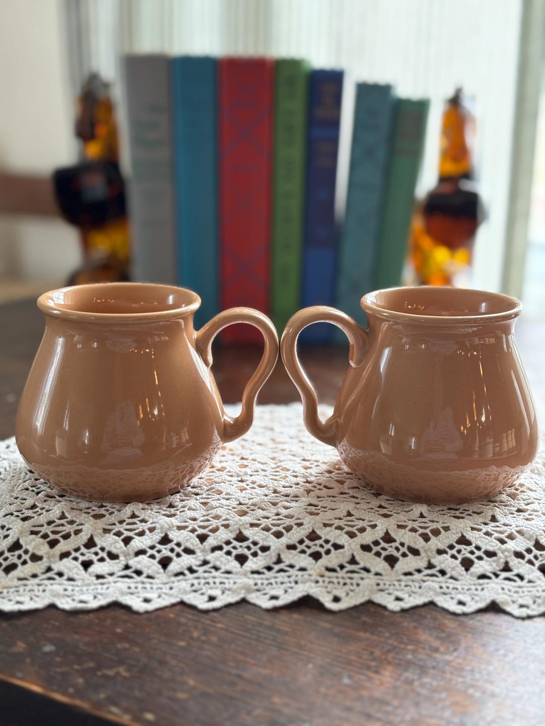 Vintage Pair Restaurant Ware Coffee Cups, Heavy Duty Diner Cup, Cafe ...