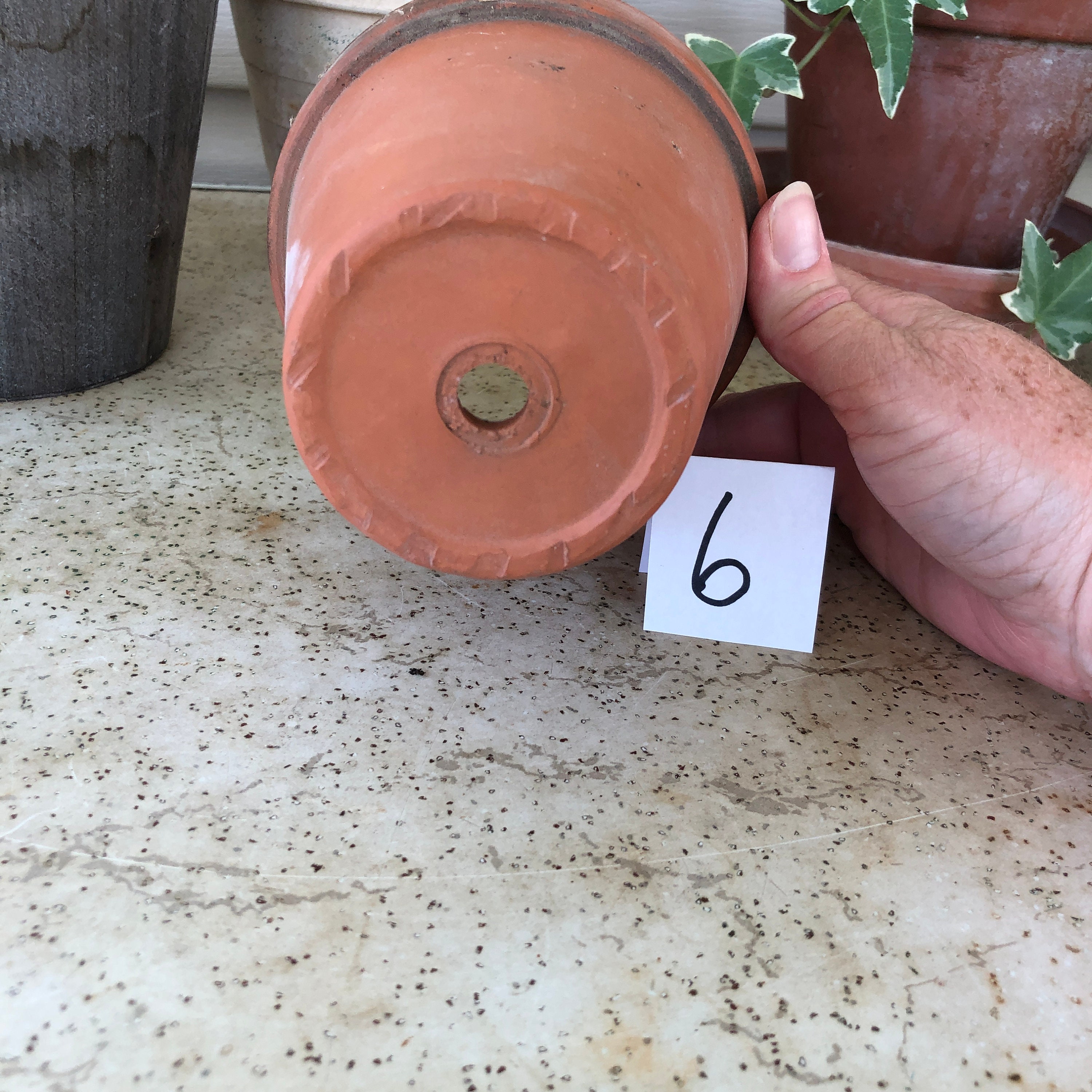 Vintage Small Terracotta Flower Pot Naturally Aged Terracotta | Etsy