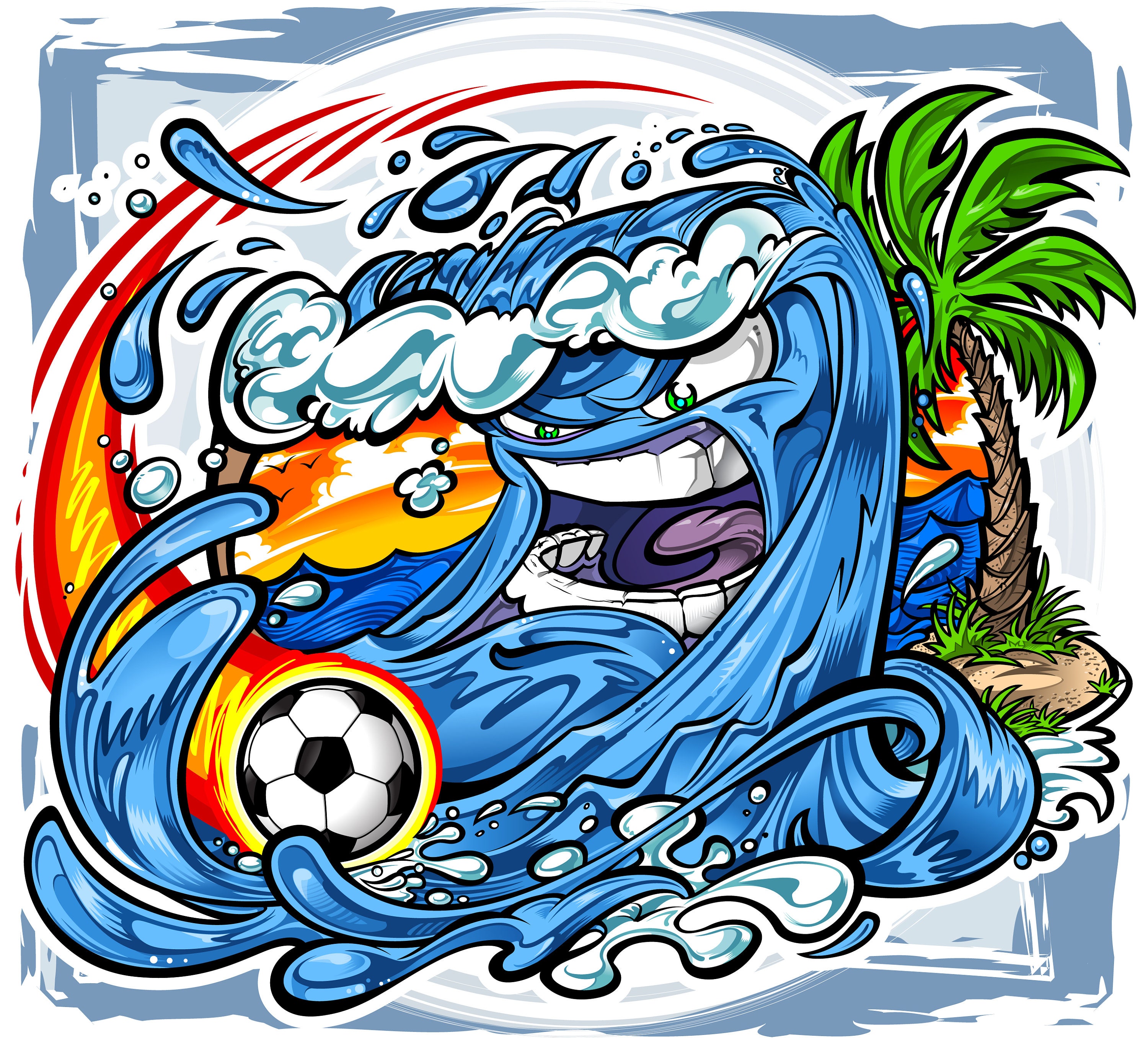 TSUNAMI MADNESS - Etsy