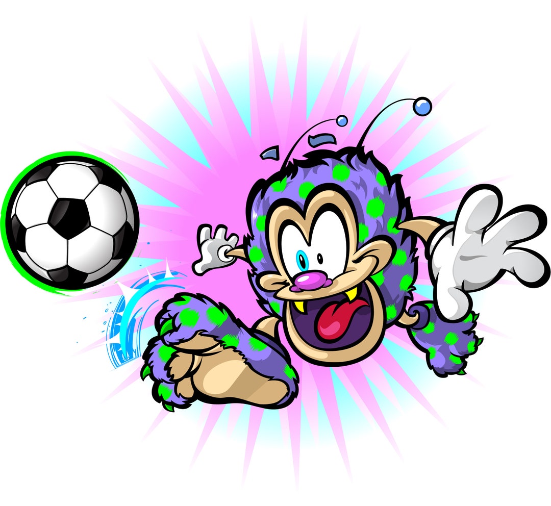 Soccer Monster - Etsy