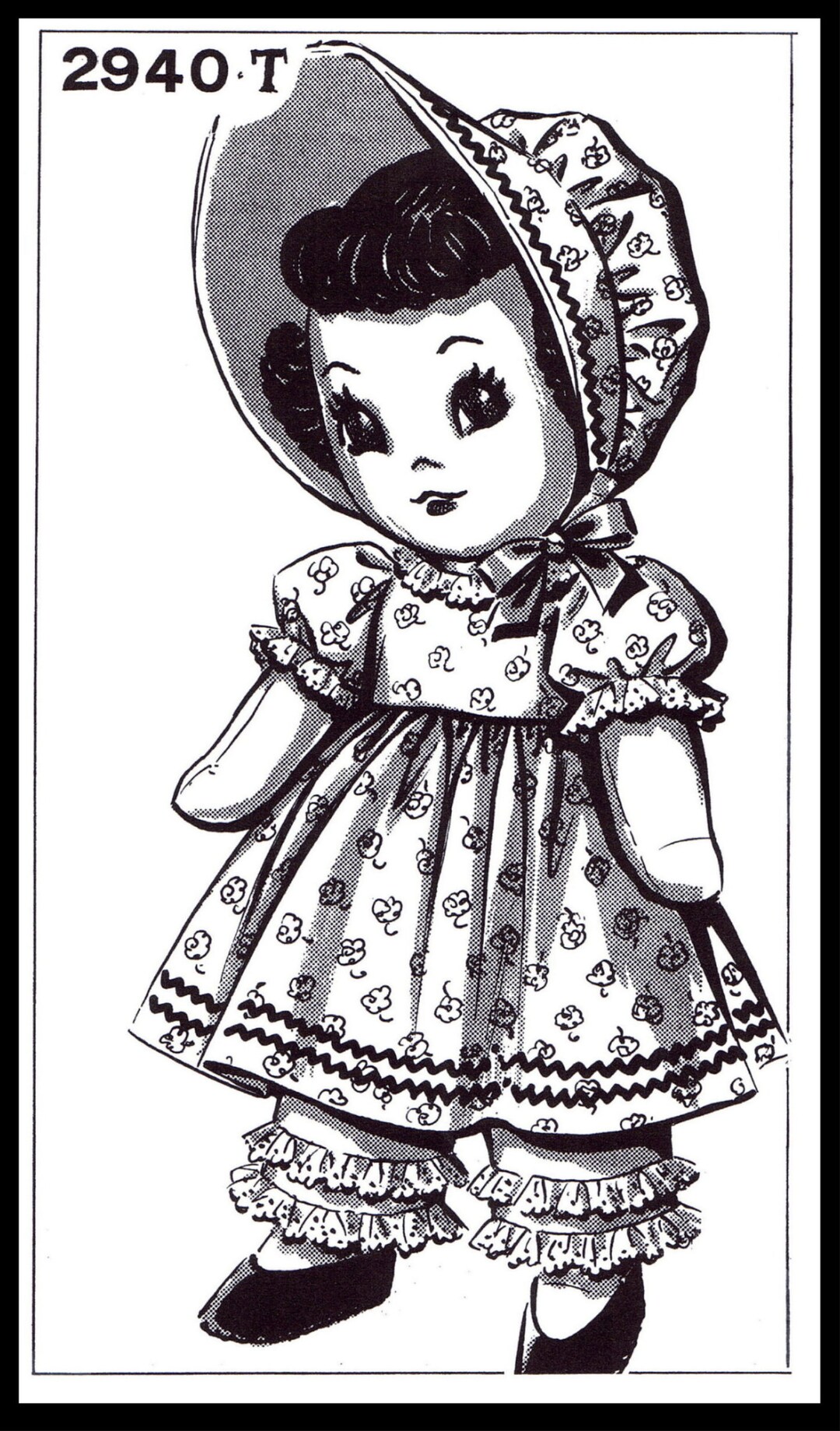 PDF Digital Delivery Only! Jointed Sunbonnet Sue Sock DOLL & Clothes ...