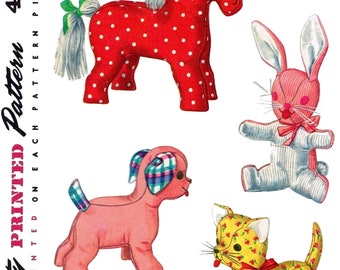 Stuffed Dog Pattern | Etsy