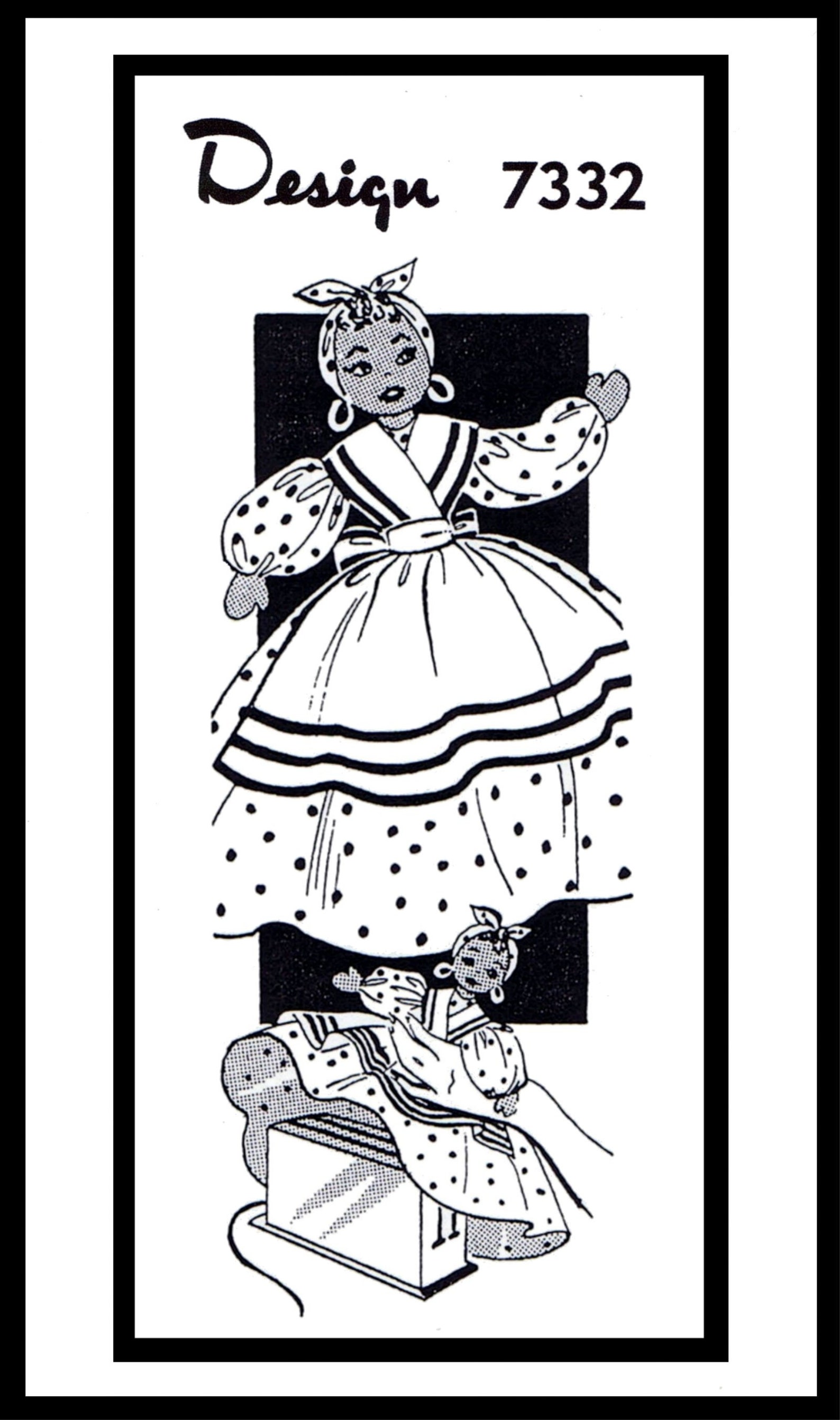 PDF Digital Delivery Only! # 7332 Girl DOLL Toaster Cover and Clothes ...