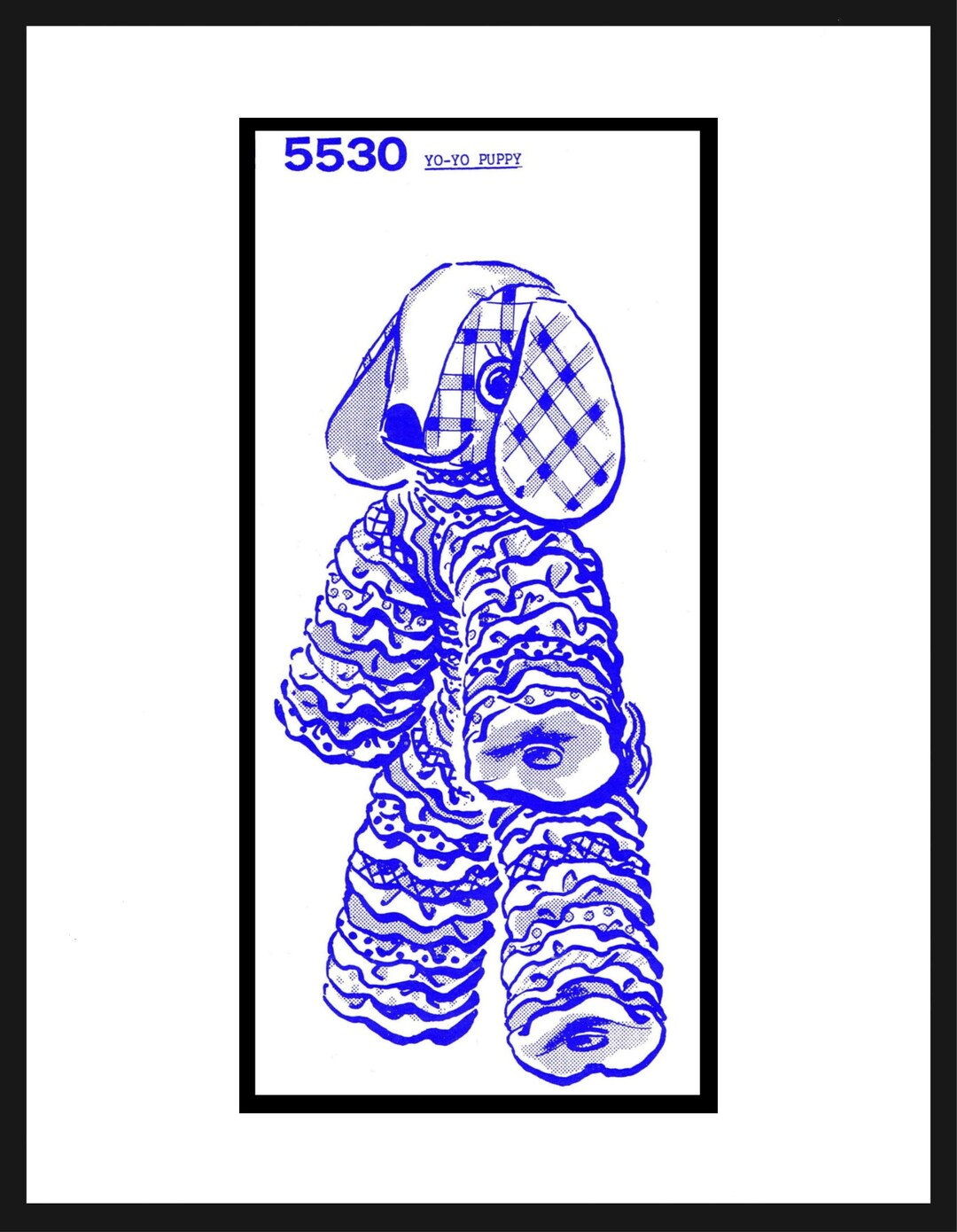 Letter YO-YO Puppy Dog Perro Pattern Mail Order 5530 PDF - Etsy