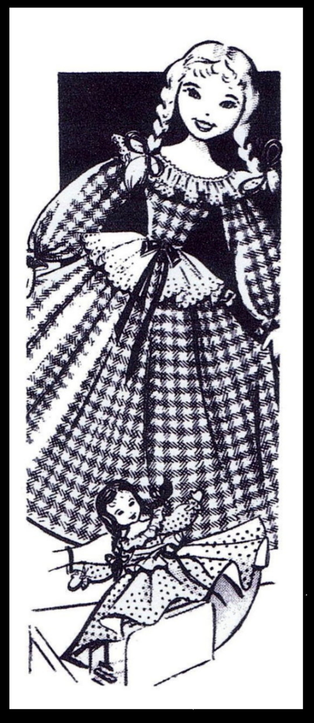 Girl DOLL Toaster Cover and Clothes Pattern 656 Design Mail Order ...