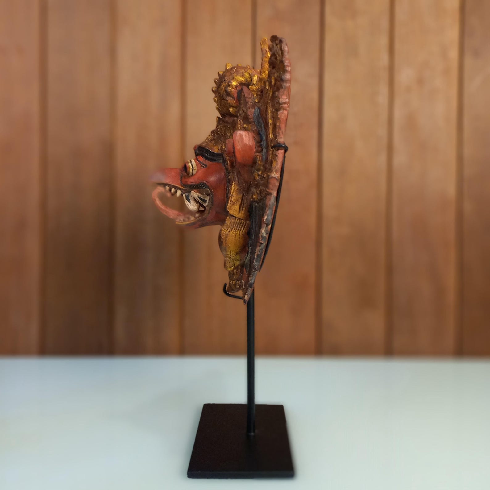 Hand Carved Garuda Bali Sculpture, Balinese Style Art Objects Table ...