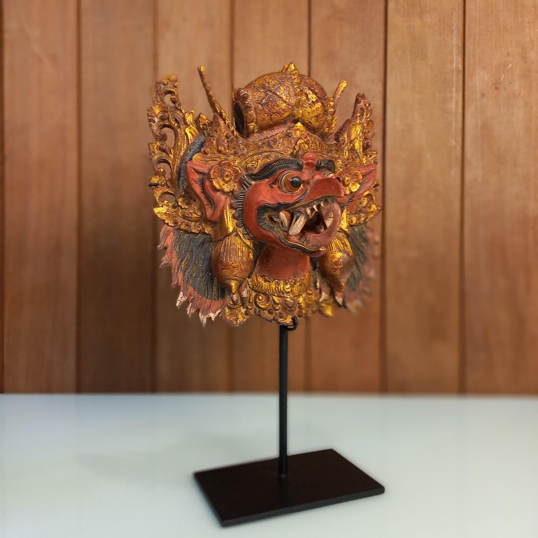 Hand Carved Garuda Bali Sculpture, Balinese Style Art Objects Table ...