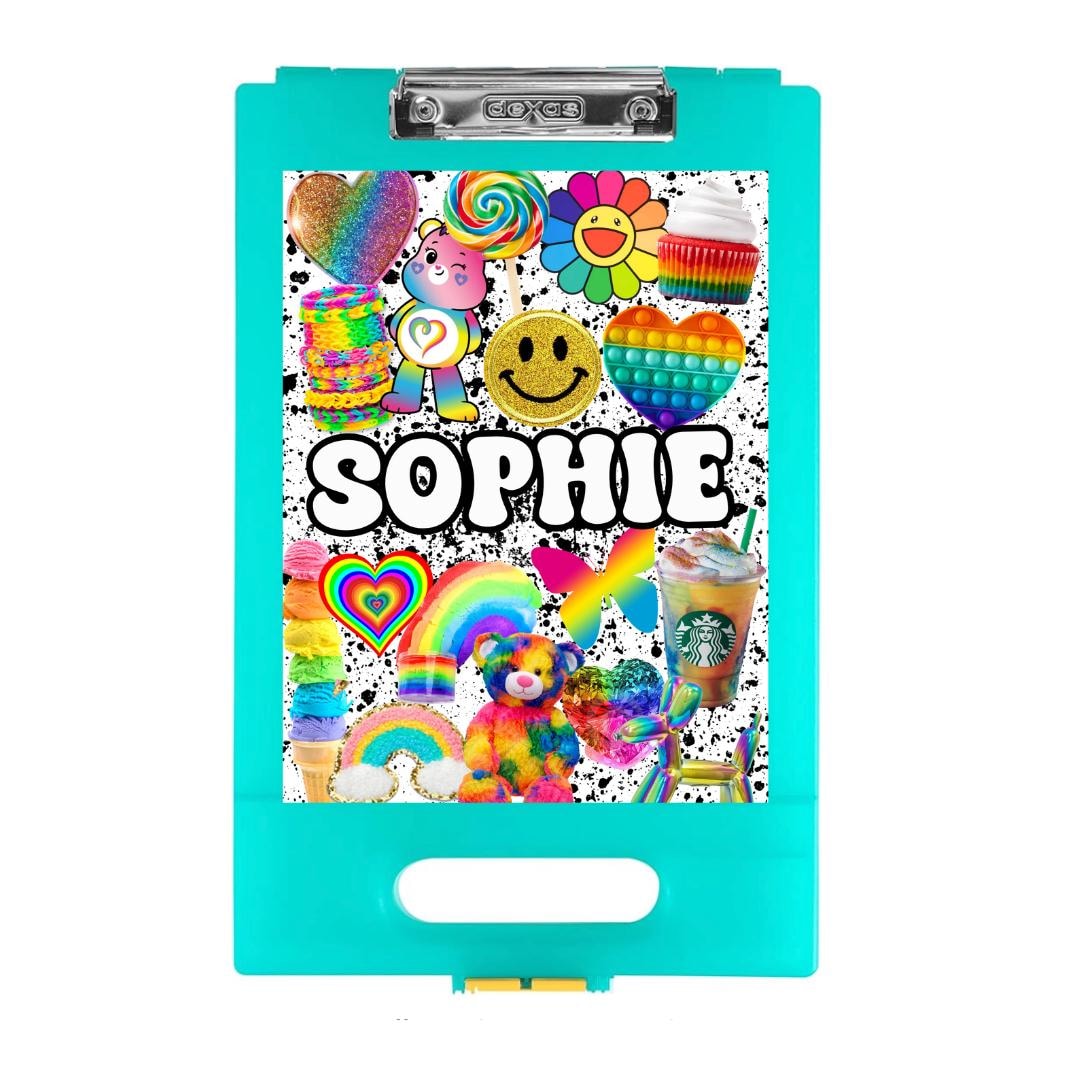 CUSTOM NAME/PRINT Camp Clipboard | Custom Camp | Clipcase | Custom ...
