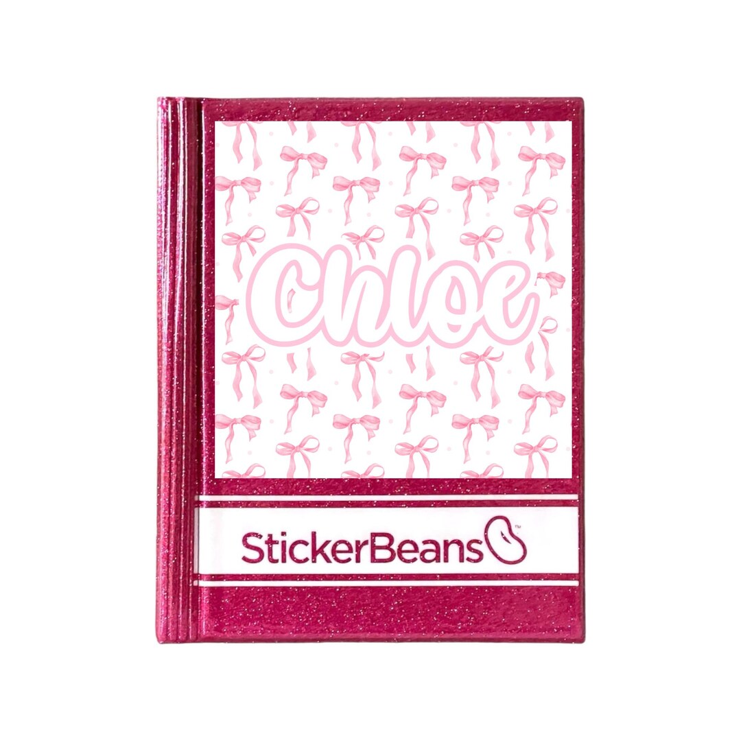 Custom Name/print Stickerbeans Book COVER ONLY | Custom Camp ...
