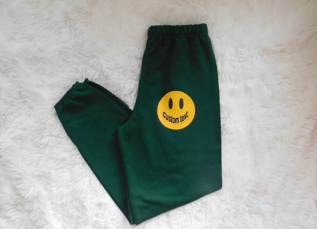 Custom College Smiley Sweats Custom College Gift Bed Party Gifts Bed ...
