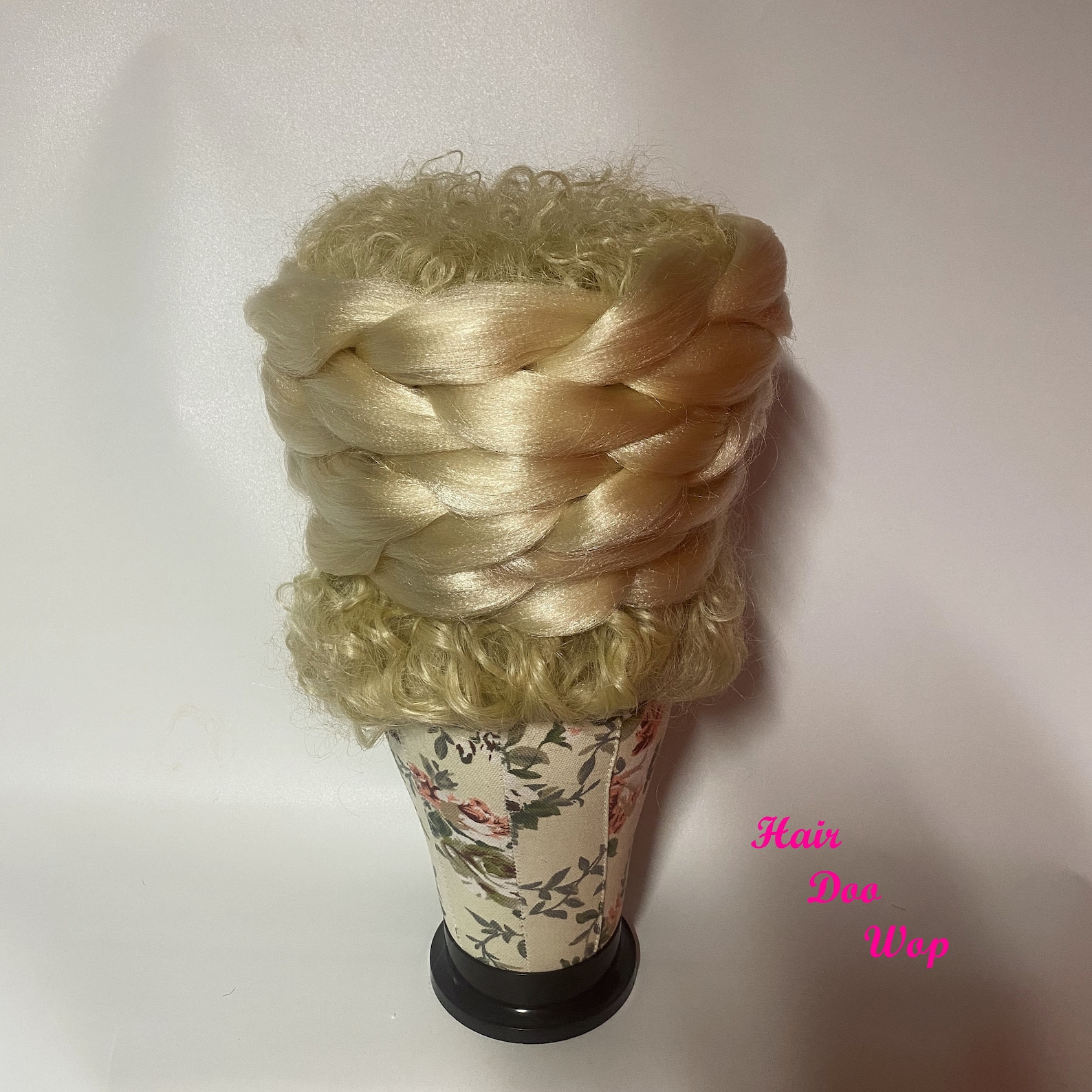 Rococo Punk Marie Antoinette Blonde Powdered Wig Corset Blush Pink ...