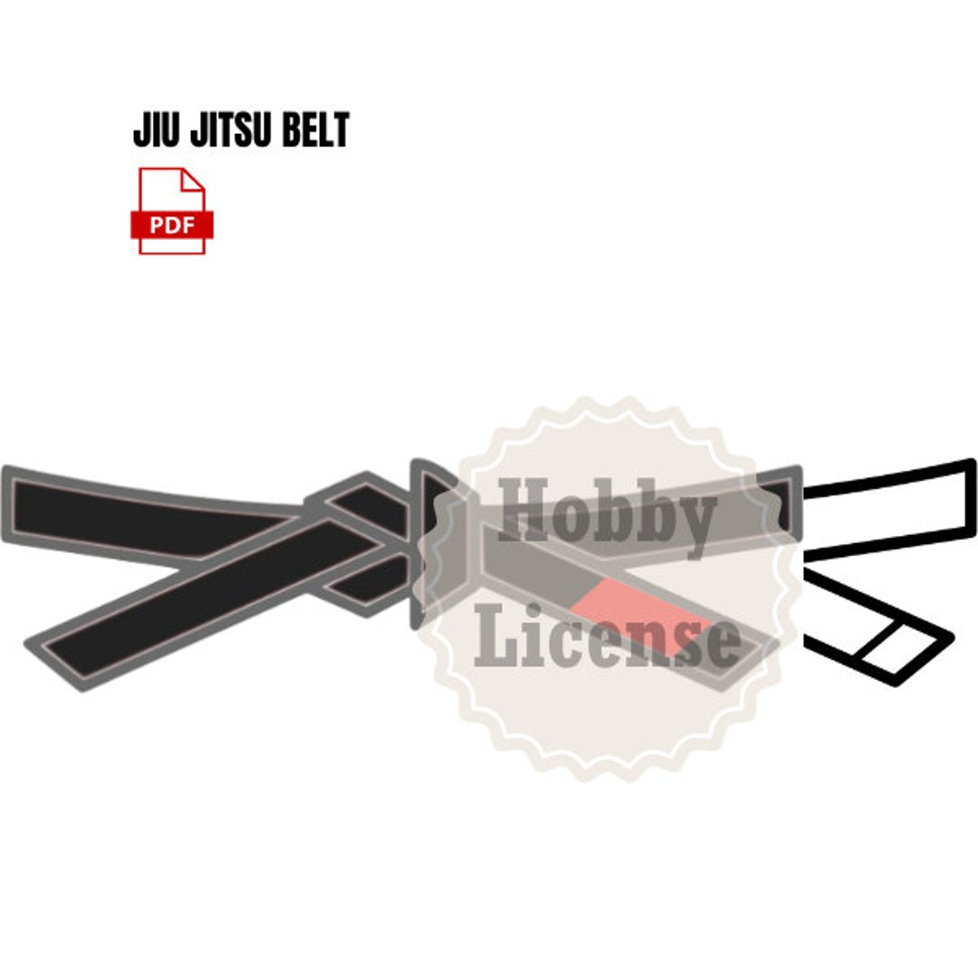 Jiu Jitsu Belt Stained Glass Pattern PDF Download / Martial Arts ...