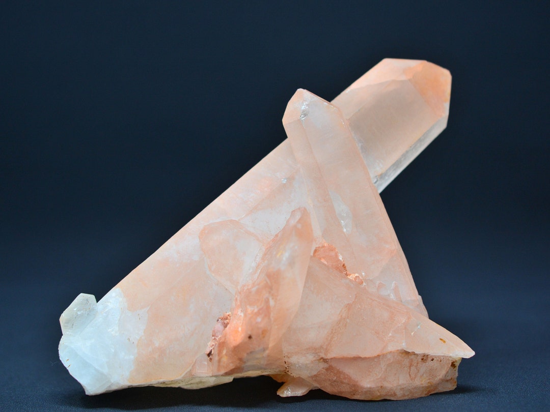 Stunning Pink Himalayan Quartz Crystal Cluster - Etsy