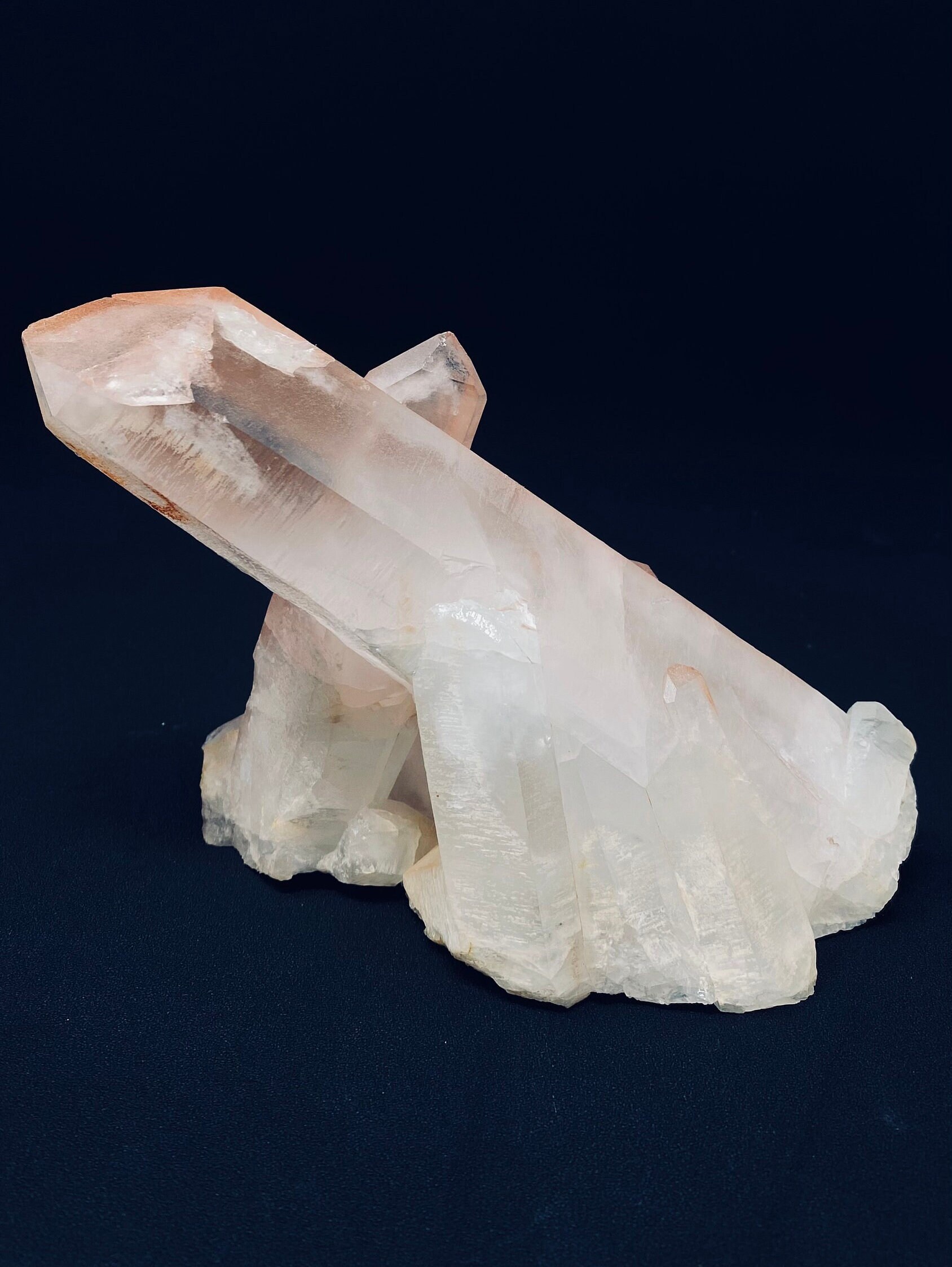 Stunning Pink Himalayan Quartz Crystal Cluster - Etsy