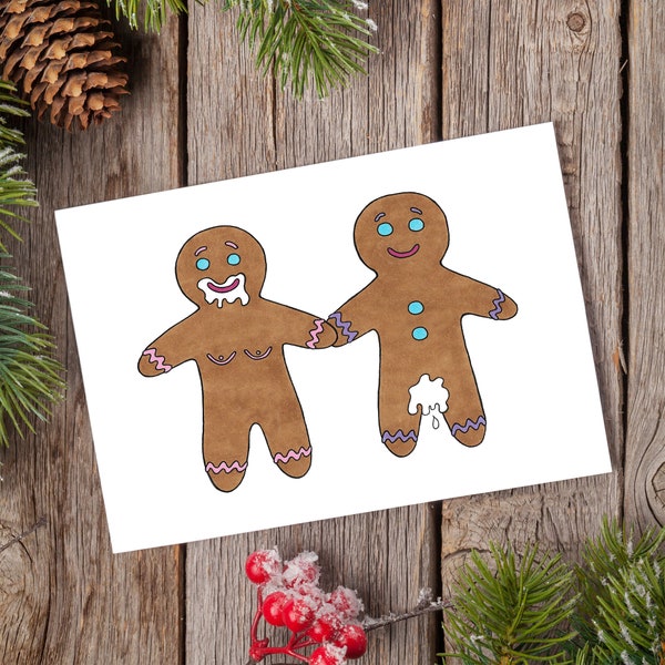 Sexy Christmas Card Etsy