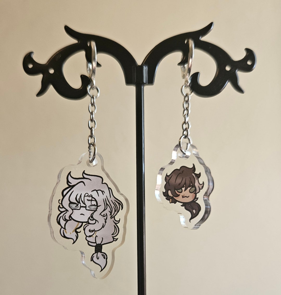 Custom Character Dangle Earrings (please Read Description!) - Etsy