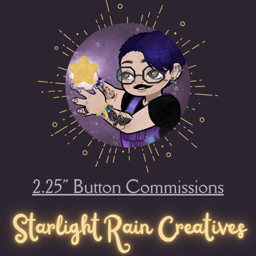 2.25" Custom Button Commissions (please Read Description!) - Etsy