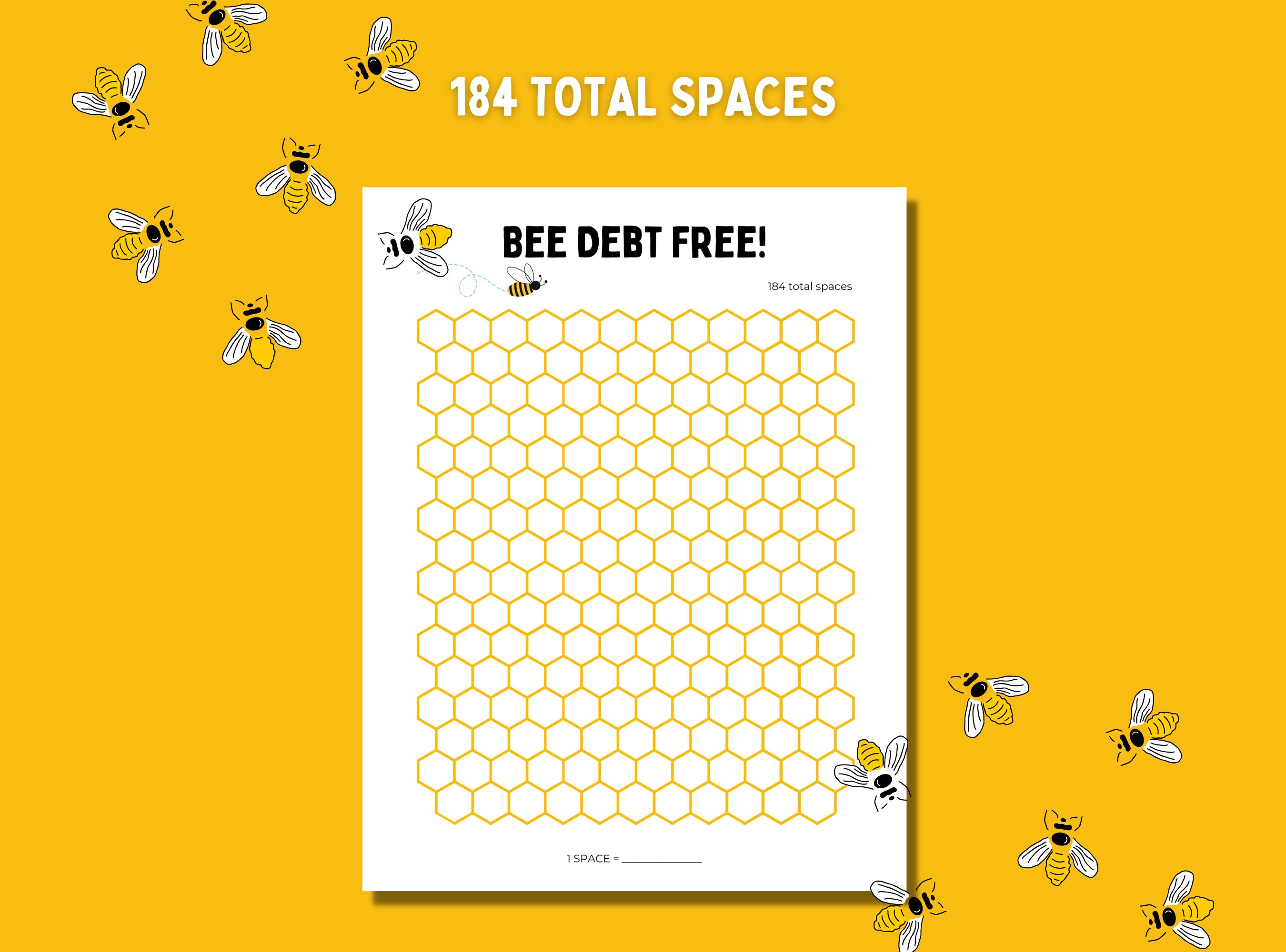 Debt Payoff Tracker Coloring Page - Etsy