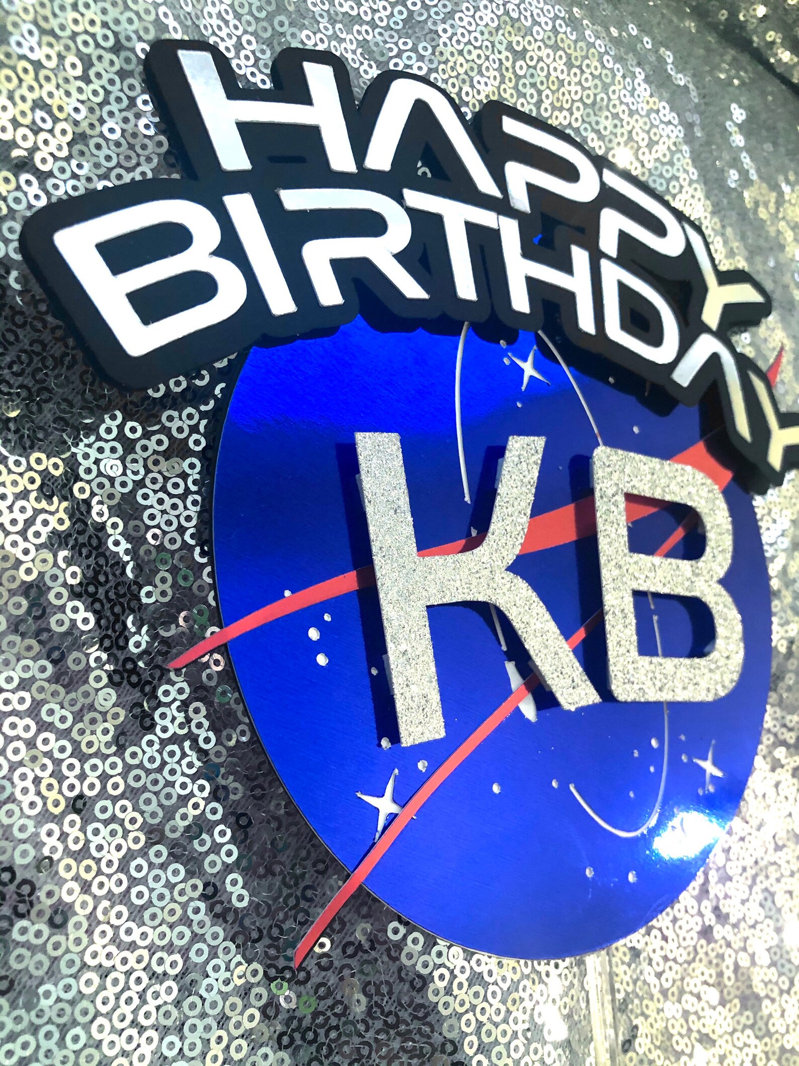 Outer Space NASA Galaxy Cake Topper / Solar System Cupcake | Etsy