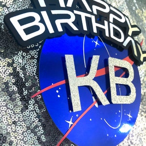 Outer Space NASA Galaxy Cake Topper / Solar System Cupcake - Etsy