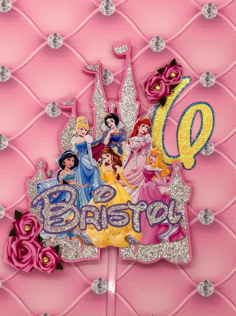 Disney Princess Cake Topper | Etsy