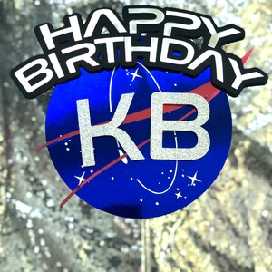 Outer Space NASA Galaxy Cake Topper / Solar System Cupcake - Etsy