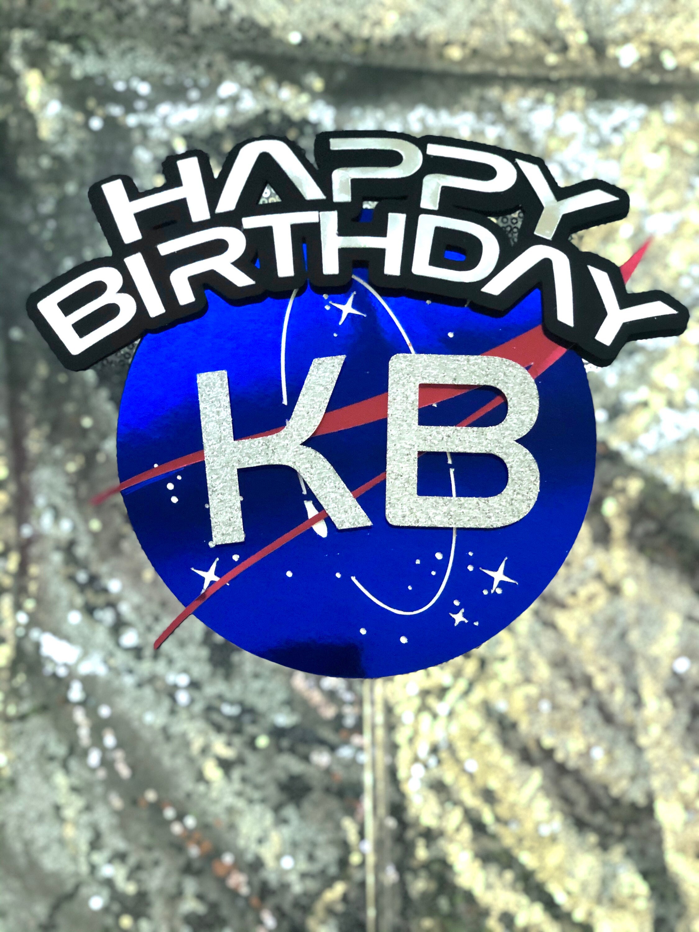 Outer Space NASA Galaxy Cake Topper / Solar System Cupcake | Etsy