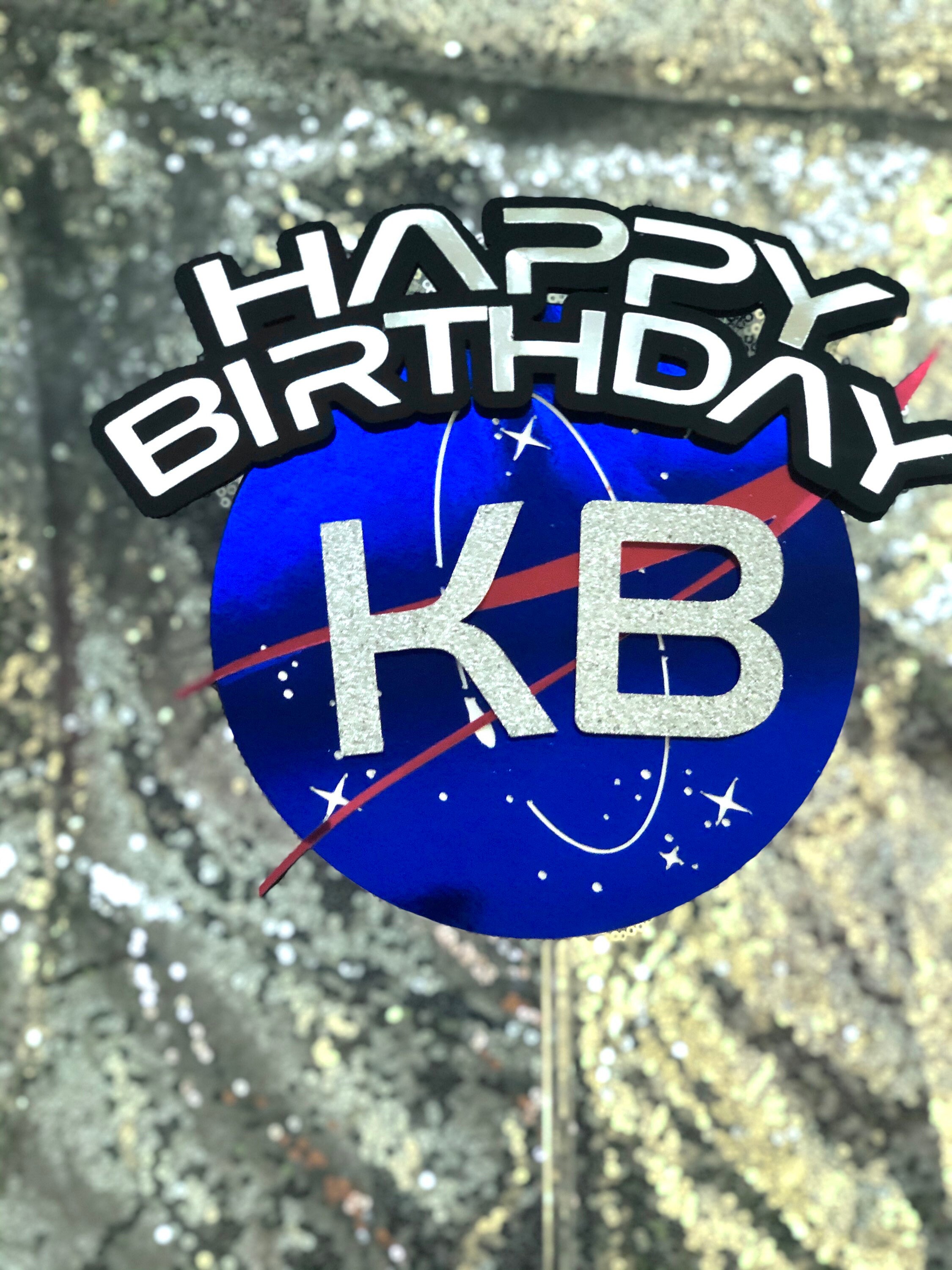 Outer Space NASA Galaxy Cake Topper / Solar System Cupcake | Etsy