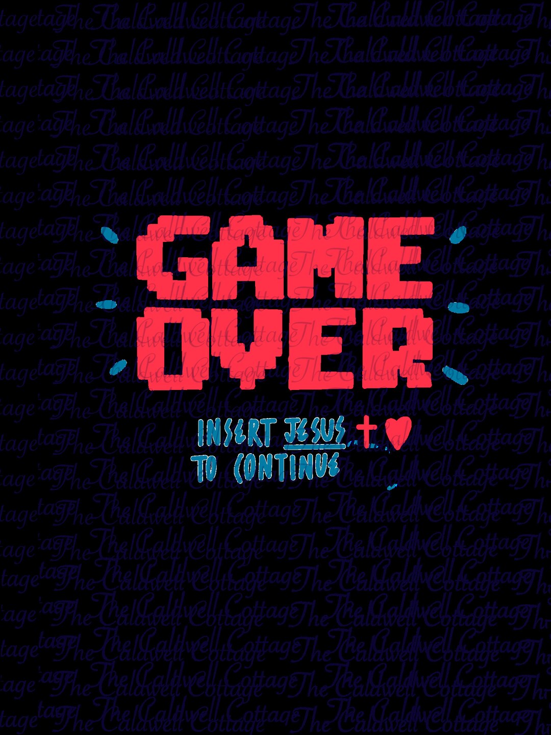 Game Over: Insert Jesus Png - Etsy