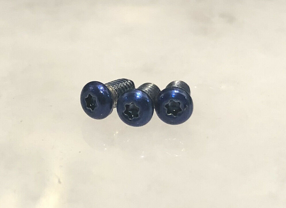 Blue Screws for Spyderco Ambitious Persistence Tenacious Resilience ...