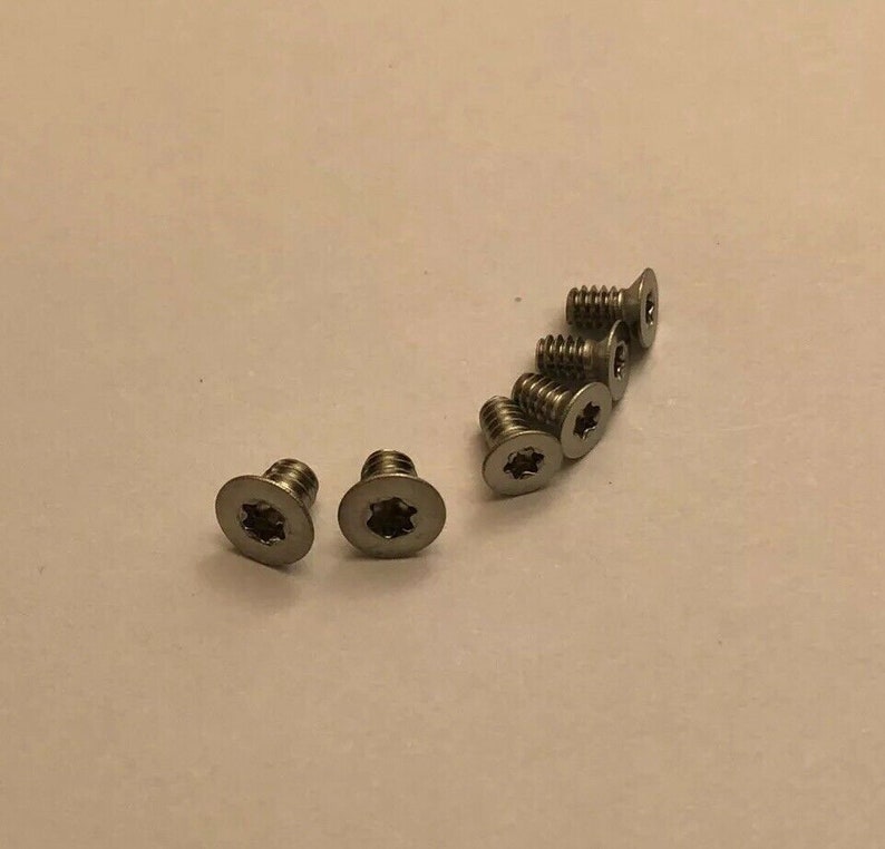 Stainless Steel Replacement Scale & Pivot Screws for Spyderco ...
