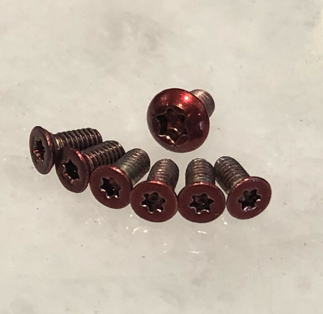 Translucent Red Pivot & Handle Torx Screws For Spyderco | Etsy