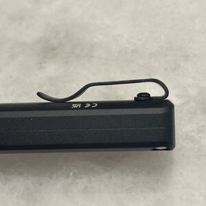 Black Steel Pocket Clip for Streamlight Wedge 88810 88811 XT 88812 ...