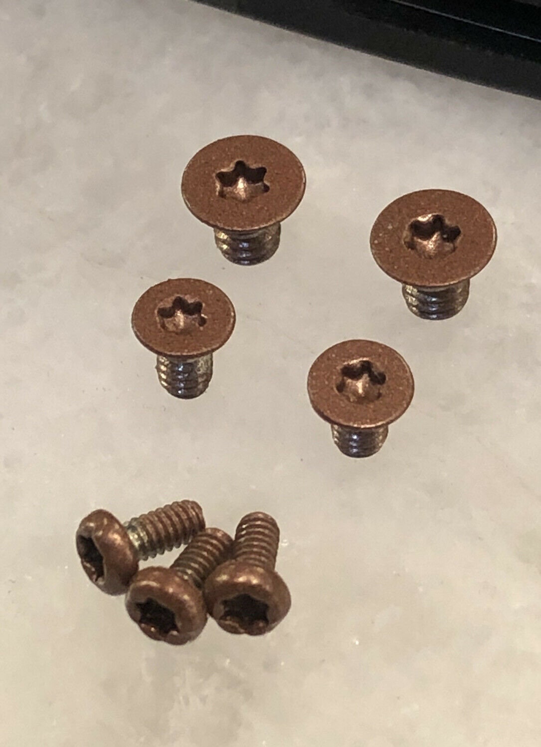 Copper Screw Set For Spyderco Para 3 Knife Scale Pivot Pocket | Etsy