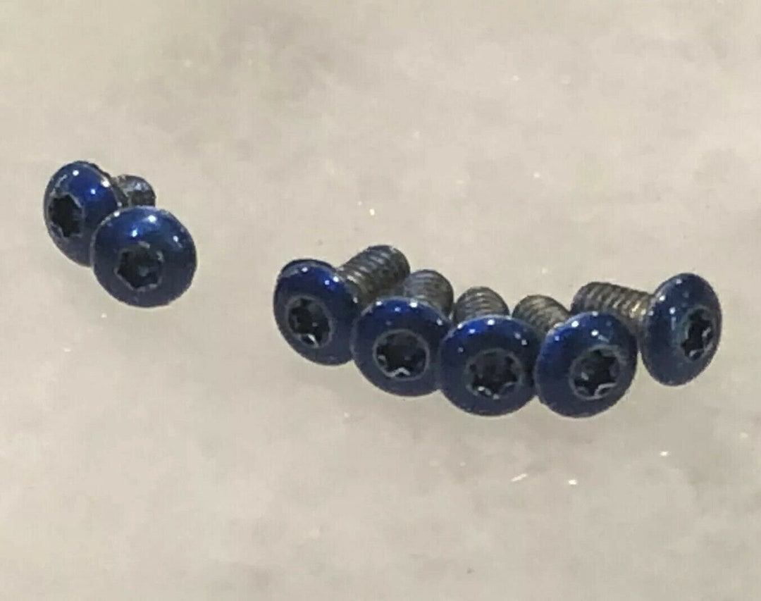 Translucent Blue Screws Set for Benchmade Mini Griptilian 556-1 G10 ...