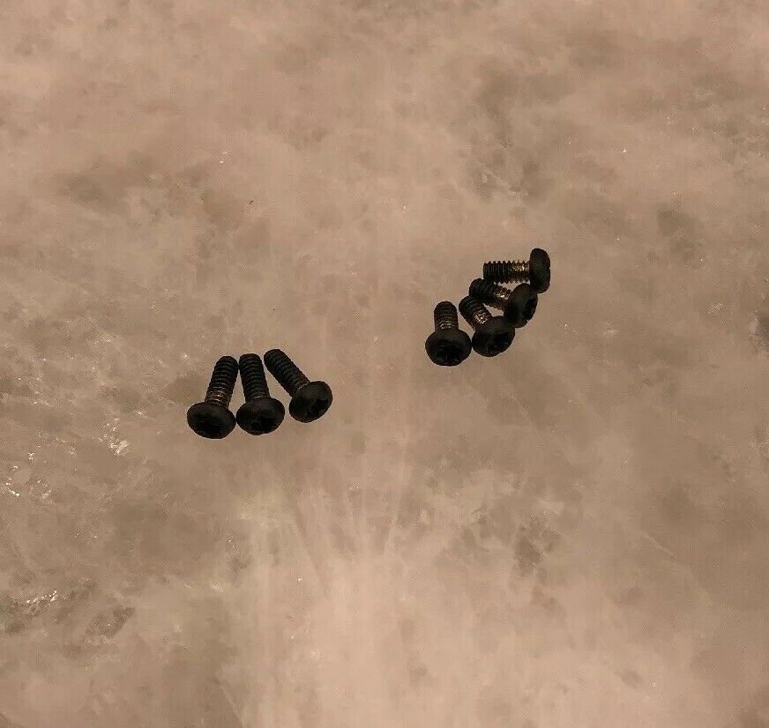 Matte Black Handle & Pocket Clip Screws for Benchmade Crooked River ...