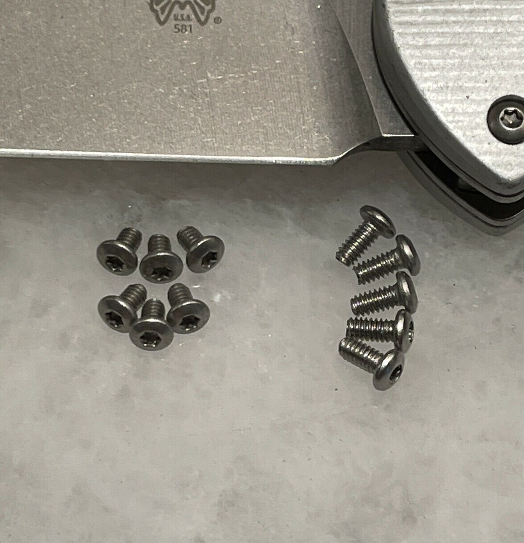 Stainless Steel Torx Screws Set for Benchmade Barrage 581 G10 Handle ...