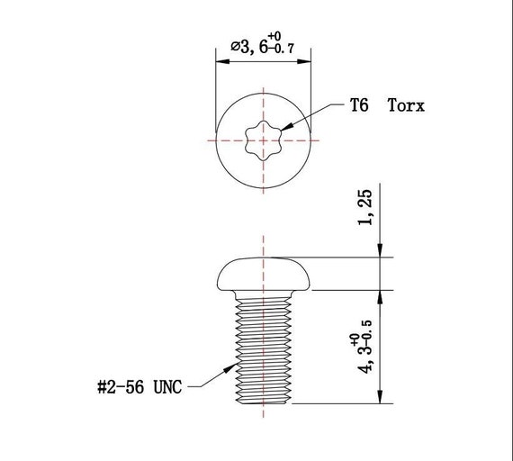 Torx Screw Diagram