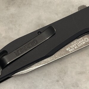 Black Stainless Screws for Gerber Fastball Knife Pivot Handle Pocket ...