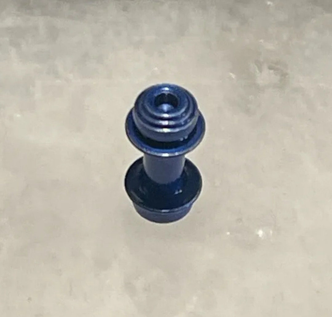 Translucent Blue Stainless Steel Axis Lock Bar for Benchmade Mini ...