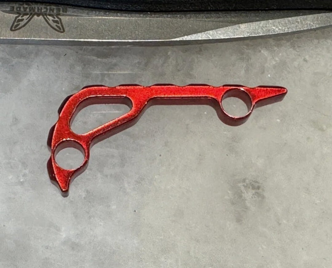 Translucent Red Aluminum Back Spacer for Benchmade Bugout 535 Folding ...