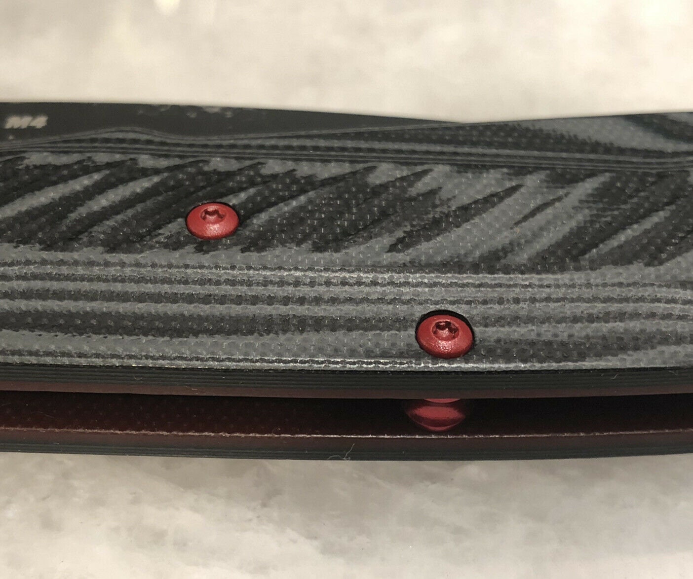 Blood Red T6 Button Torx Screws for Benchmade Freek 560BK-1 Knife ...