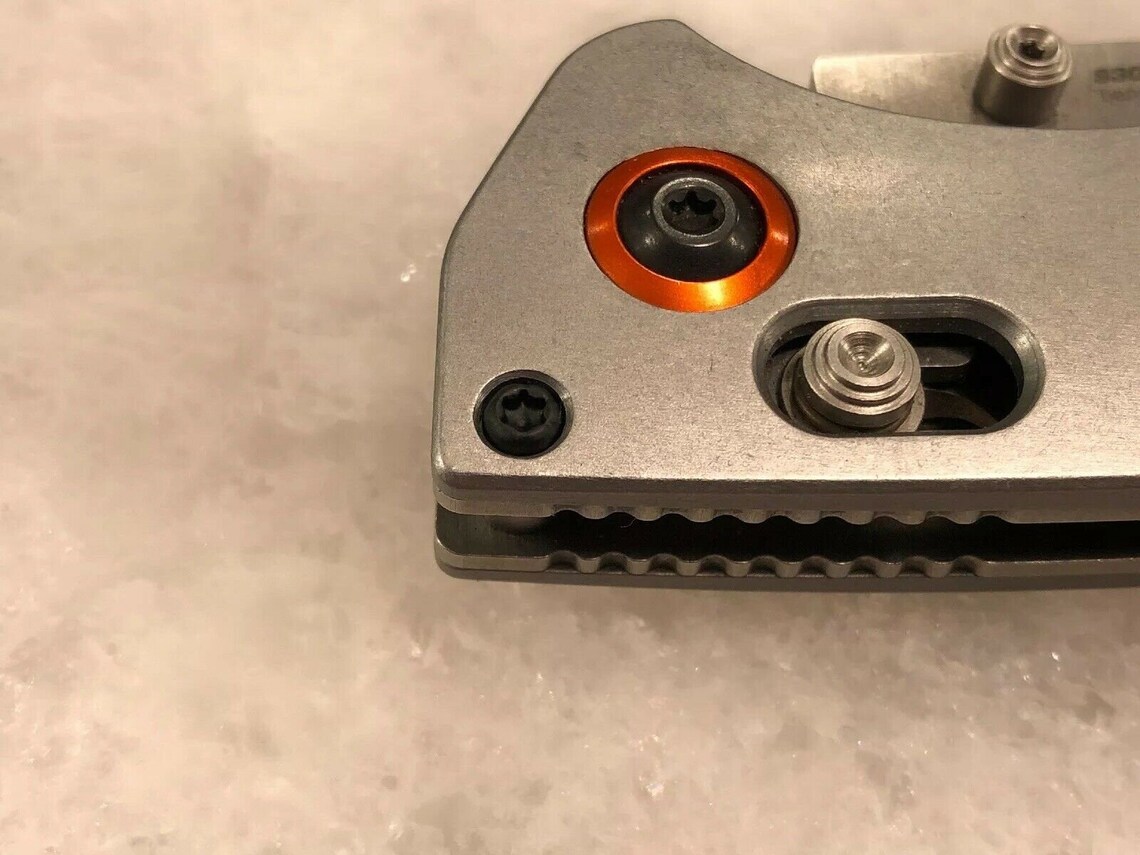 Matte Black Handle & Pocket Clip Screws for Benchmade Crooked River ...