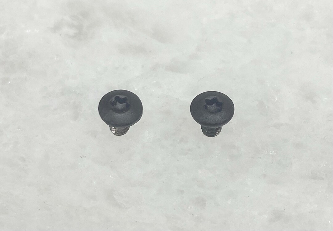 Flat Black Stainless Steel Pivot Screws Set for Spyderco Smock C240CFP ...