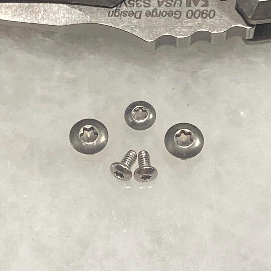 Stainless Steel Torx Screws for Zero Tolerance ZT0900 Les George Knife ...
