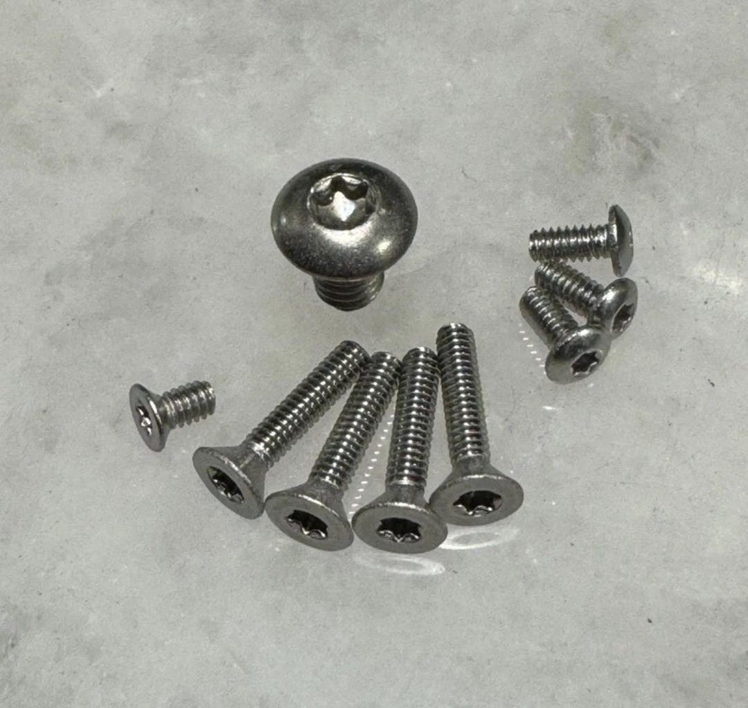 Stainless Steel Torx Screws for Benchmade 970 Spec War Emerson CQC-7 ...