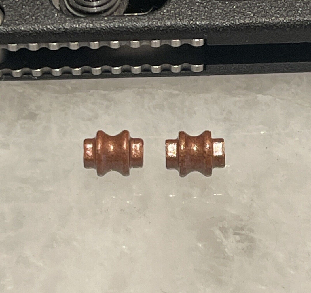 Flat Copper Aluminum Standoff Spacers Set for Benchmade 535 Bugout 533 ...